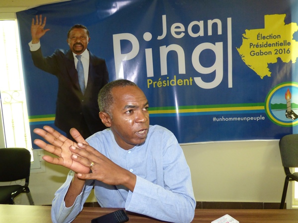 Le dialogue de Jean Ping aura lieu du 18 au 23 décembre prochain ...