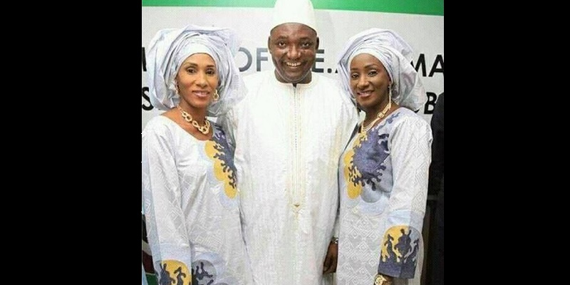 Gambie : Marié à deux femmes, le président Adama Barrow a choisi la ...