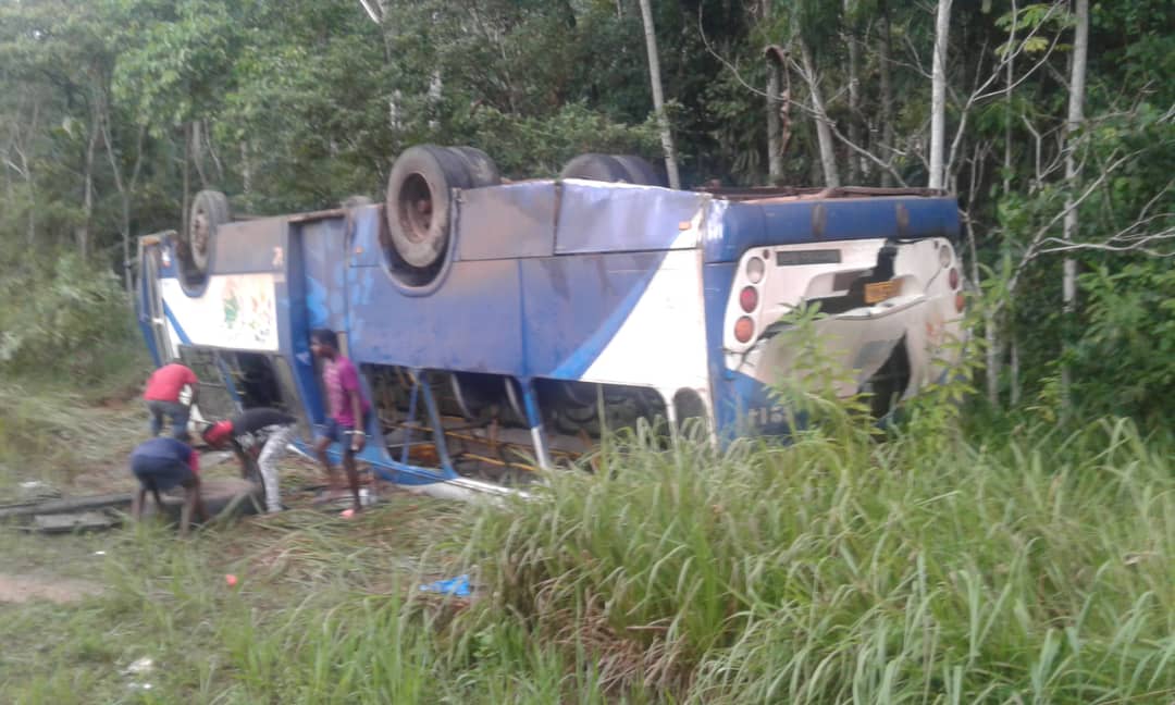 Plusieurs blessés dans un accident de la route entre Fougamou et Lambaréné