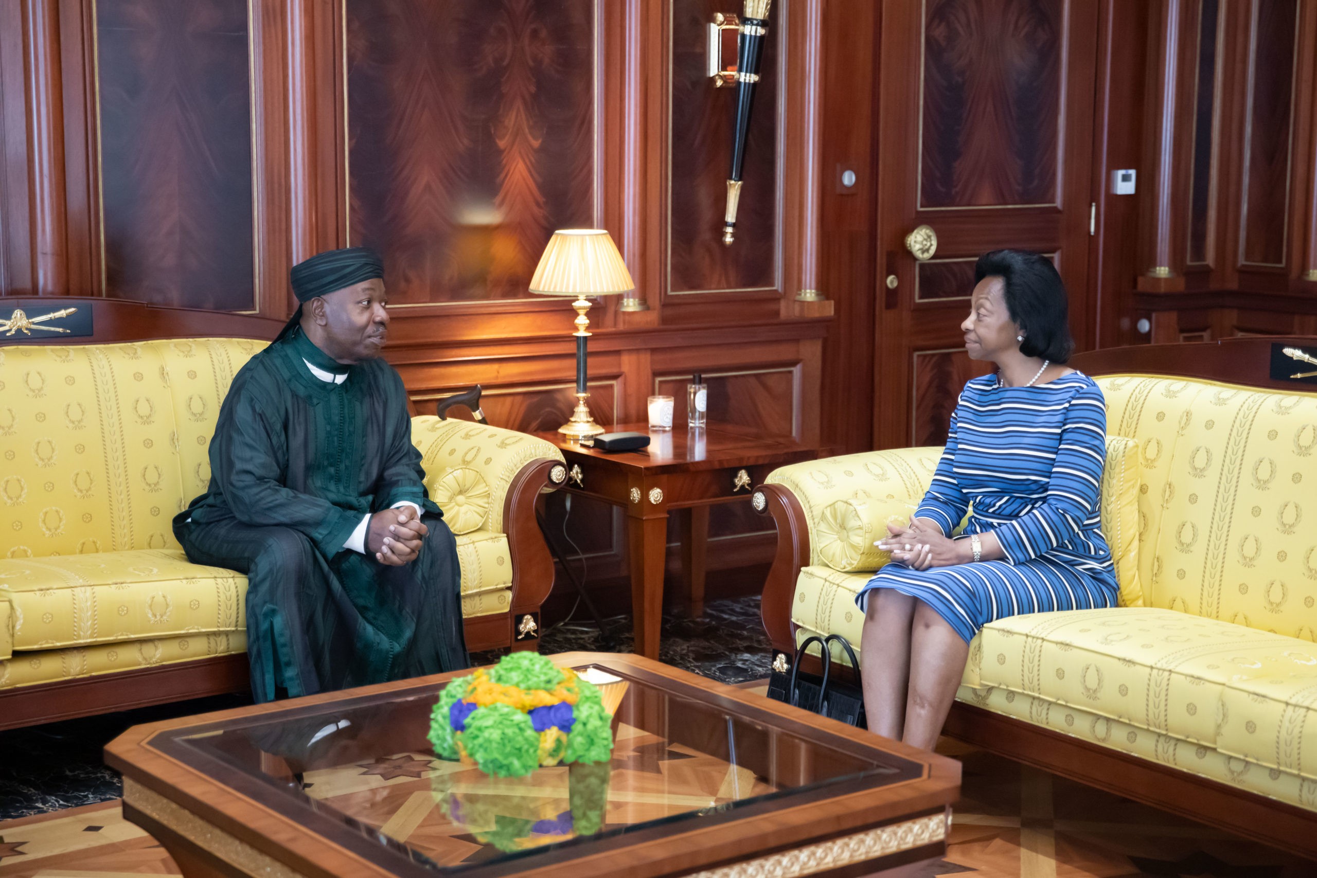 Ali Bongo Ondimba et Marie-Madeleine Mborantsuo font le point de l ...