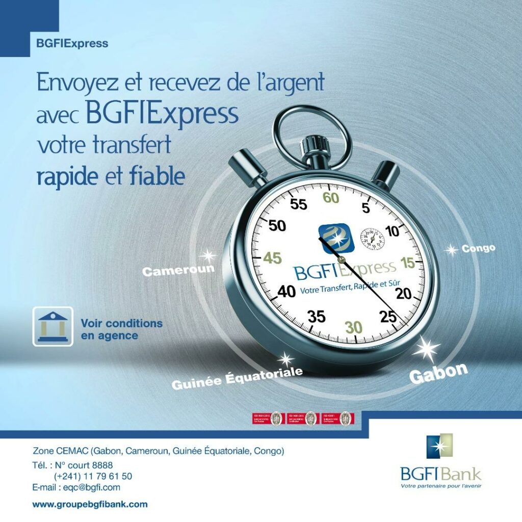 BGFI Express : un service fiable et rapide de transfert d’argent