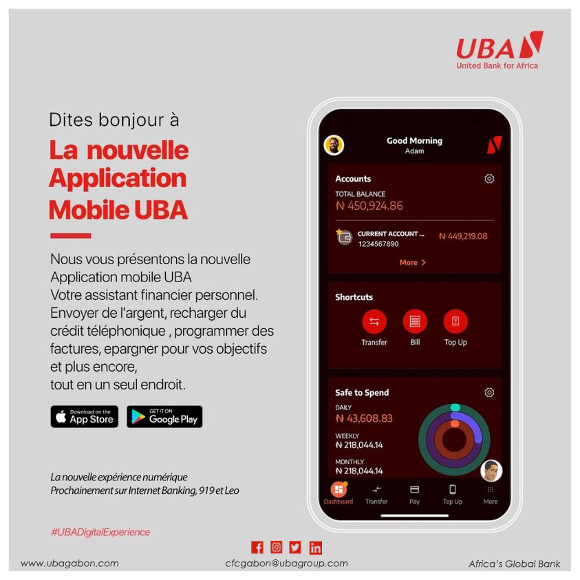 UBA réinvente la banque numérique avec une nouvelle application mobile