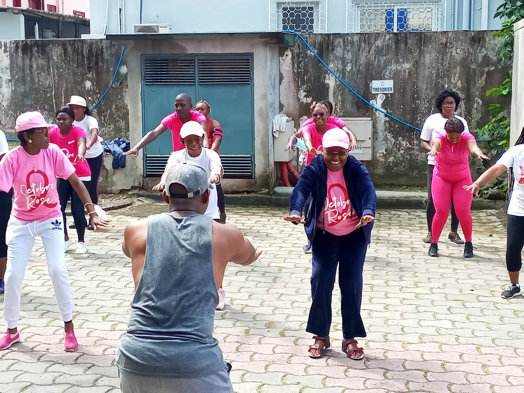 Fin d’octobre rose par le sport au PDG