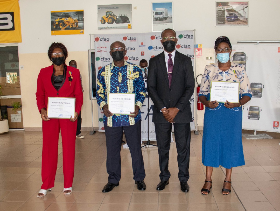 Le groupe CFAO Gabon récompense ses agents