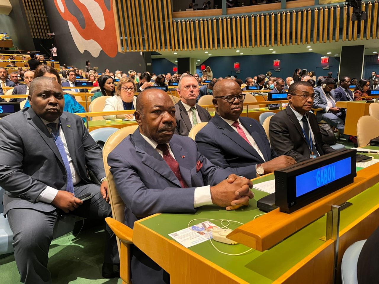 Ali Bongo s’adressera à l’Assemblée Générale de l’ONU ce mercredi
