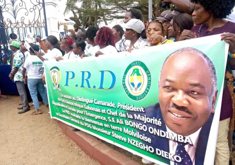 Tournée du Secrétaire général du PDG dans la Ngounié : démonstration de ...