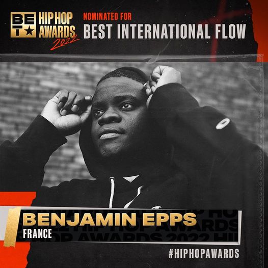 Benjamin EPPS élu meilleur rappeur francophone du monde