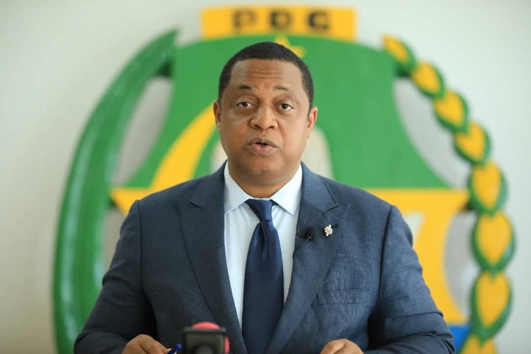Le Secrétaire général du PDG, Steeve Nzegho Dieko boucle son périple ... Le Secrétaire général du PDG, Steeve Nzegho Dieko boucle son périple ...
