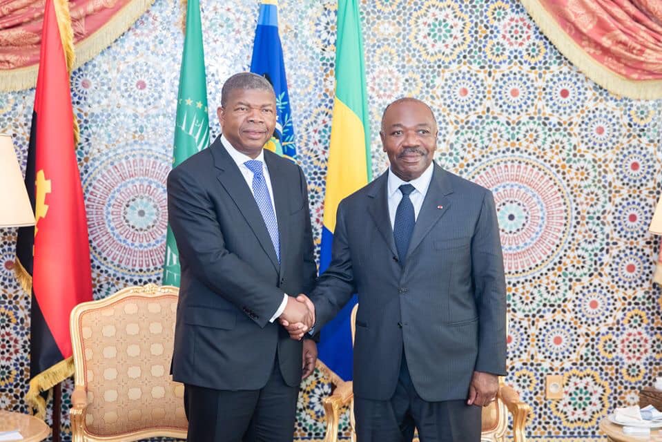 Le président angolais Joao Manuel Lourenço chez Ali Bongo ce jeudi