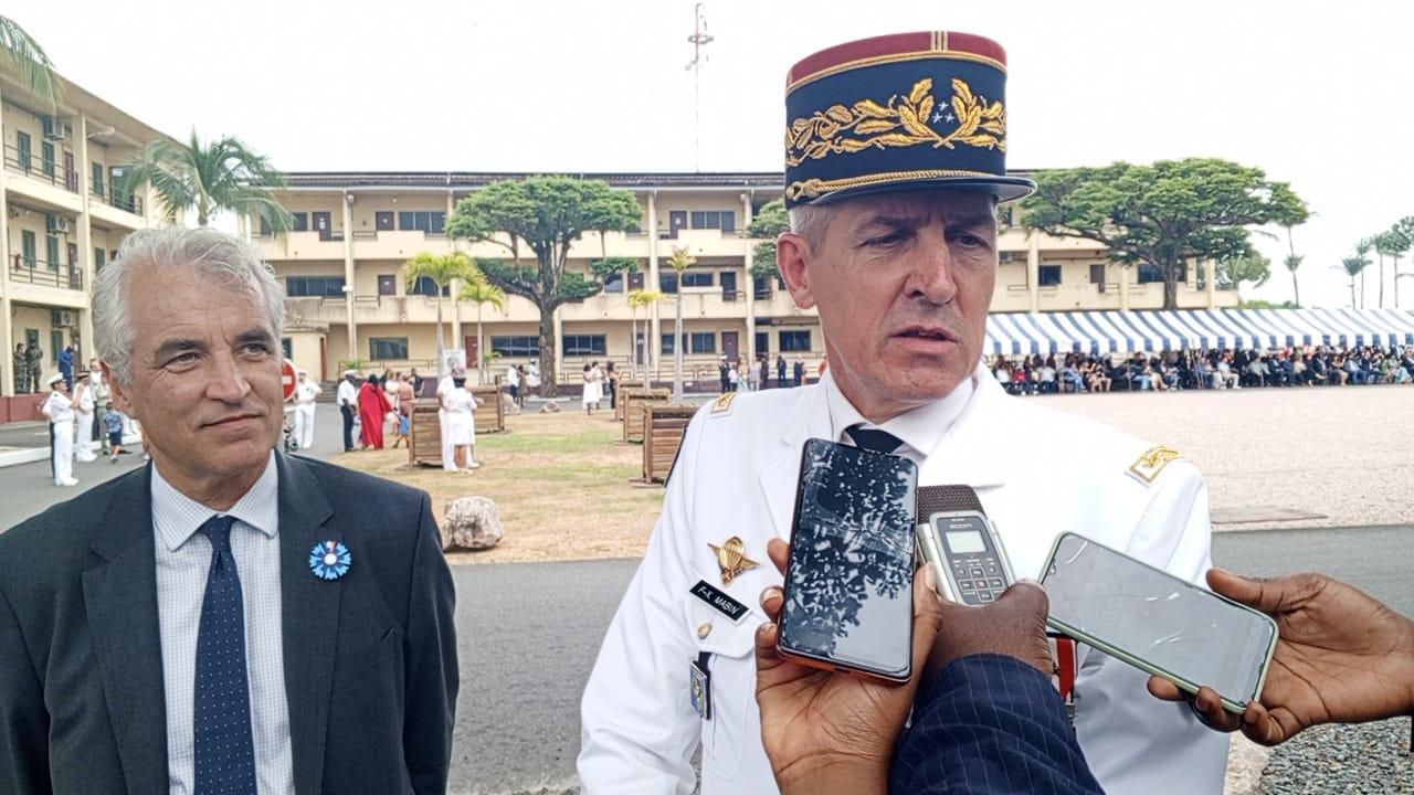 Fin de mission du général français François – Xavier Mabin au Gabon