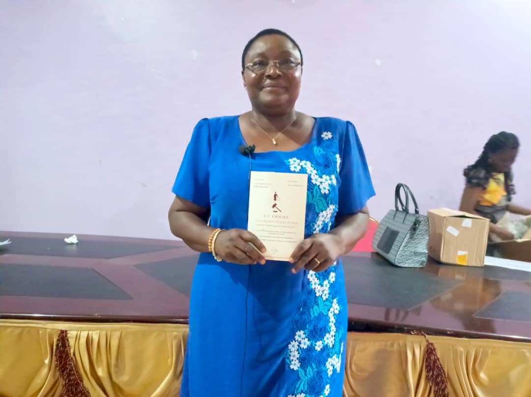 « Le droit à la portée de tous », nouvel ouvrage de Me Régine d'Almeida Mensah et Pierre Boubou