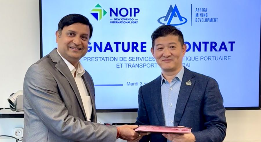 Mine : NOIP et Africa mining development (AMD) signent un contrat d’exportation de manganèse