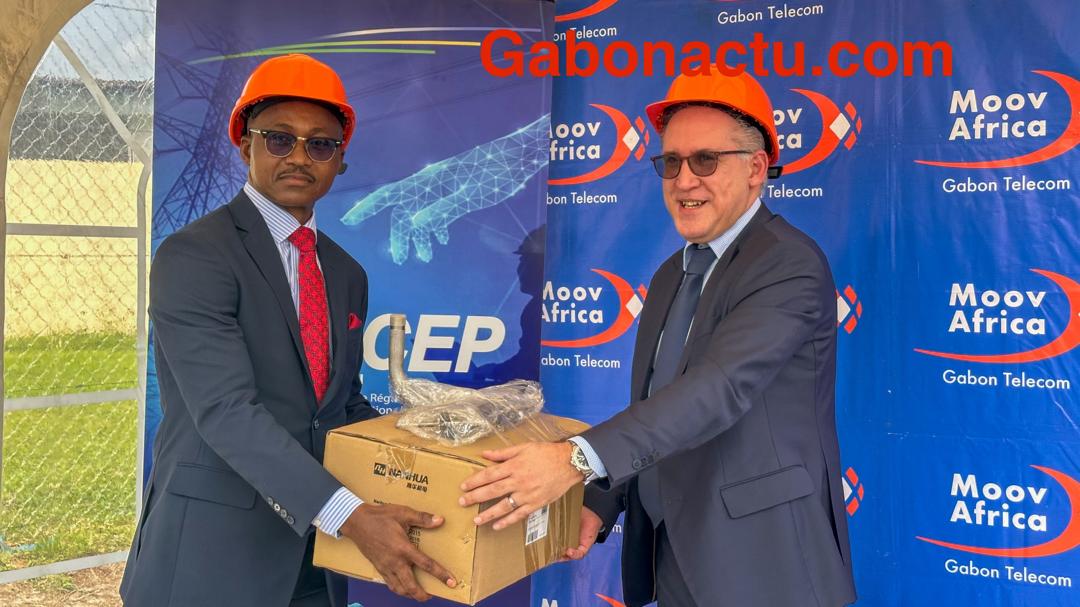 Moov Africa Gabon Télécom réceptionne des équipements pour connecter ...