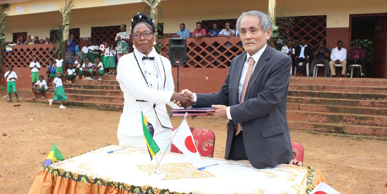 Lambaréné : le Japon offre 70 millions de FCFA pour reconstruire l ...
