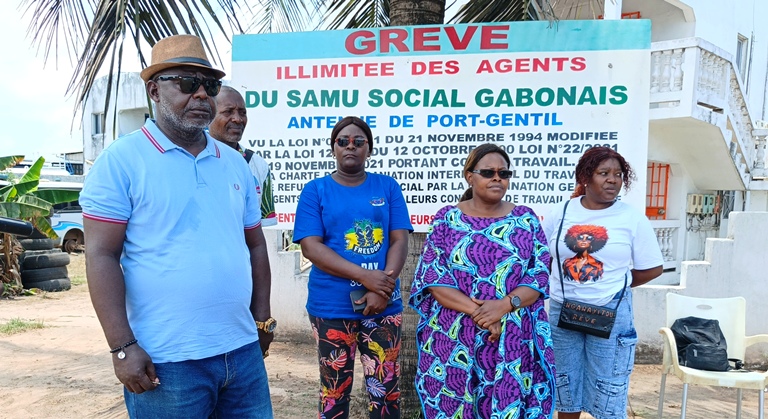 Samu social gabonais : les agents de Port-Gentil en grève générale ...