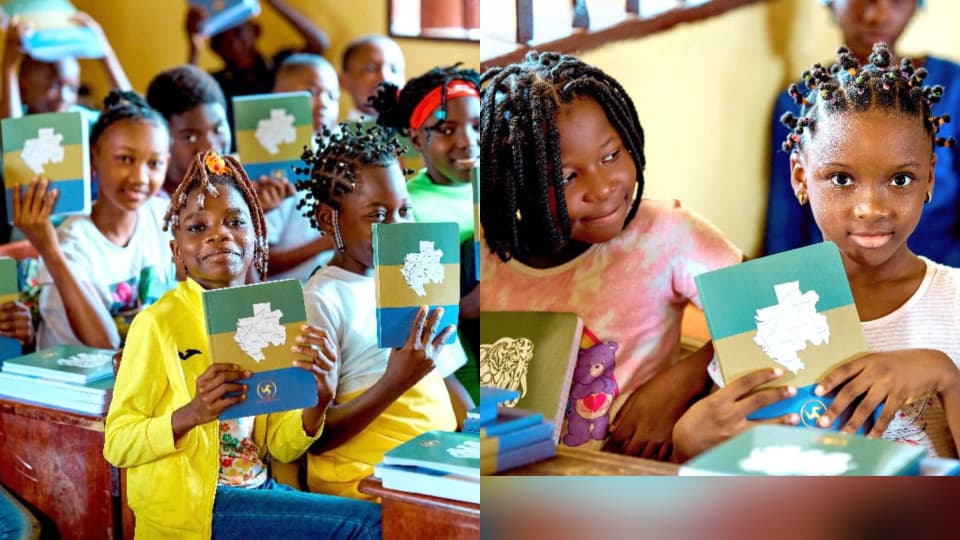 Alpha Centauri Mining : 50 000 cahiers pour les enfants du Gabon
