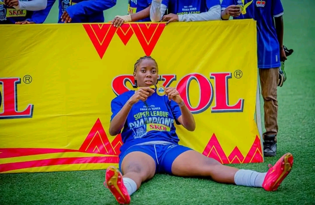 Rwanda/foot: Coralie Eyang réalise le doublé avec Rayon Sports WFC