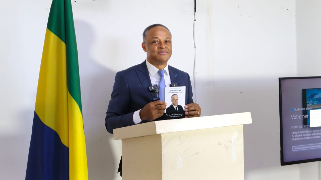 Franck Nguema publie un essai sur la lutte contre la pauvreté au Gabon