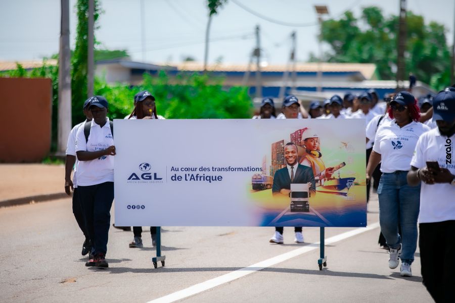 Le personnel d’AGL Gabon et d’OCT célèbre le 1er mai 2026 sous le signe ...